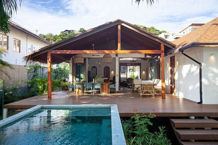 Two Beach Front Villas - For Families & Groups - Ko Samui