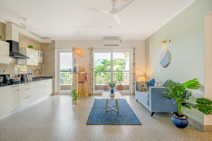 Casaoceana: Charming 1bhk W. Large Rooftop & Pool - Goa