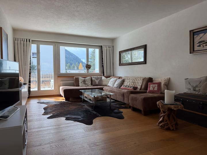 Voll Ausgestattete Und Zentral Gelegene 4.5-zwg - Davos