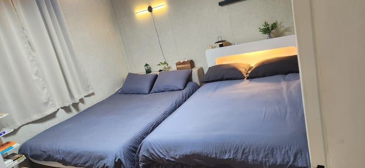 [마누 스테이] 오픈특가/봉천/투룸/풀옵/신림역/당곡역/2+2인 - Seoul