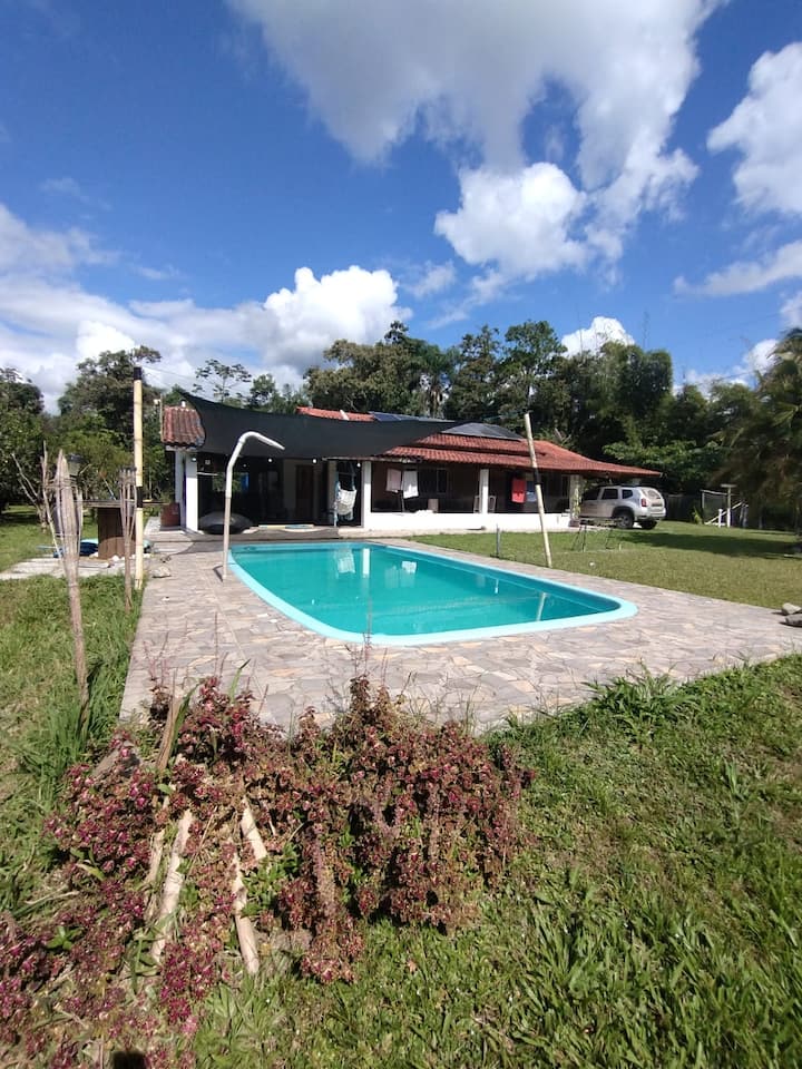 Chácara C/ Piscina E Pesca A 10min Do Centro - Morretes