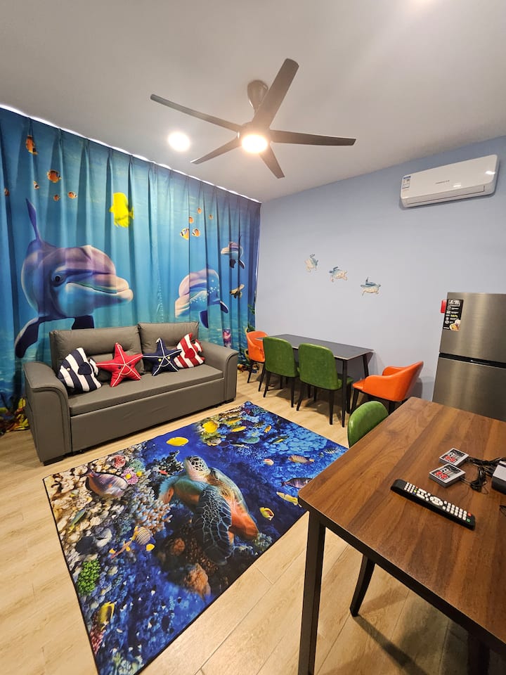 Matang Centre, Seaworld Theme, Walk Up 1st Flr Apt - Kuching