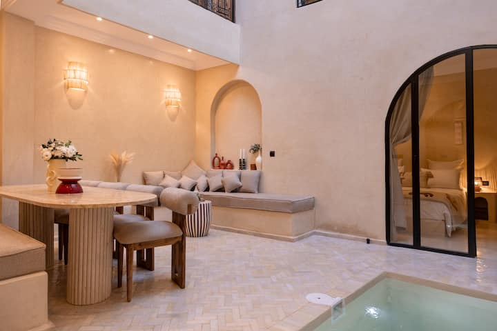 Riad Bajaa | 4-suite, Heated Pool & Car Access - Marrakech