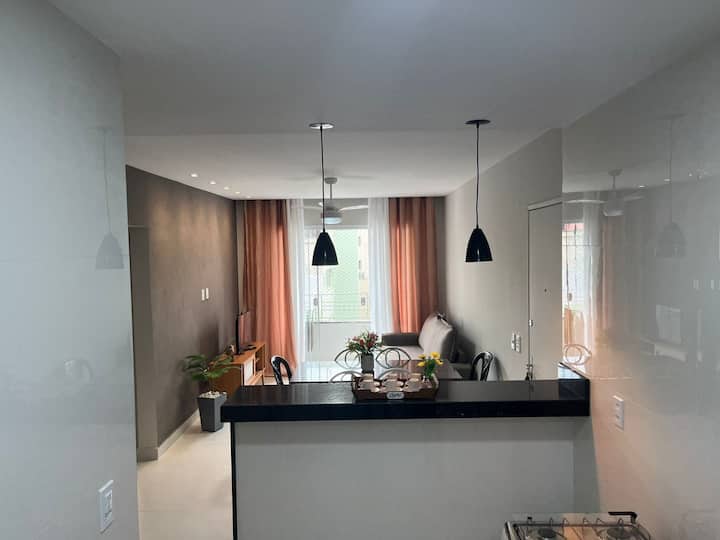 Apartamento à Uma Quadra Da Praia Do Morro - State of Espírito Santo