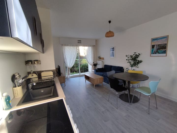 Cocon T2 - Centre Ville Et Plage - Saint-Nazaire