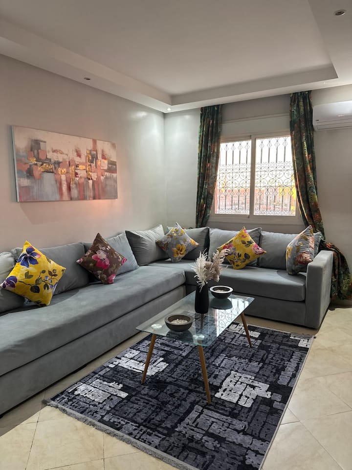 Appartement Moderne & Calme Au Cœur De Marrakech - Marrakech