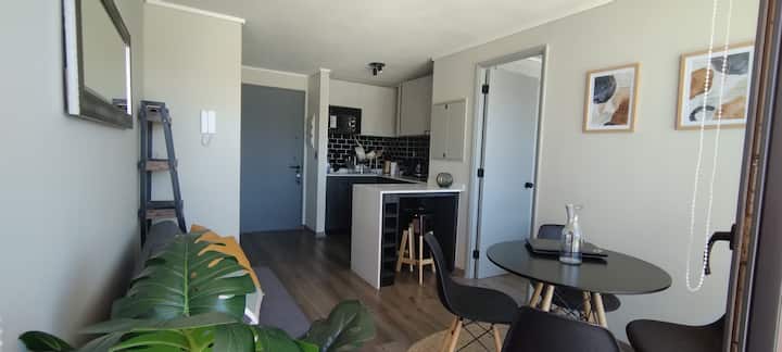 Well Light Apartment With Terrace And Parking - Valparaíso