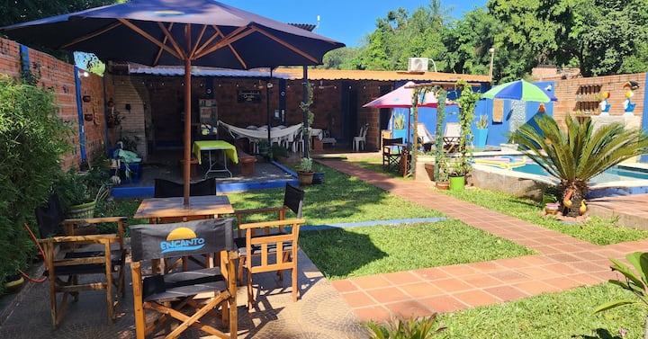 Encantador Alojamiento Con Mucha Naturaleza - Areguá