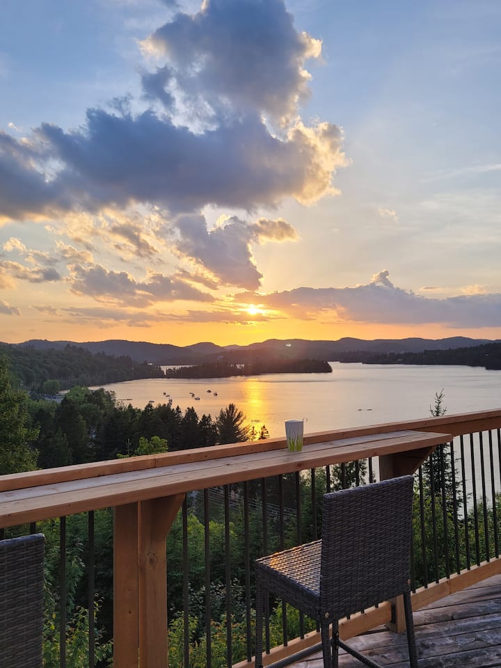 Chambre - Avec Vue - Balcon Privé - Sainte-Agathe-des-Monts