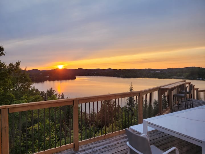Chambre - Avec Vue - Gîte Espace Méditation - Sainte-Agathe-des-Monts