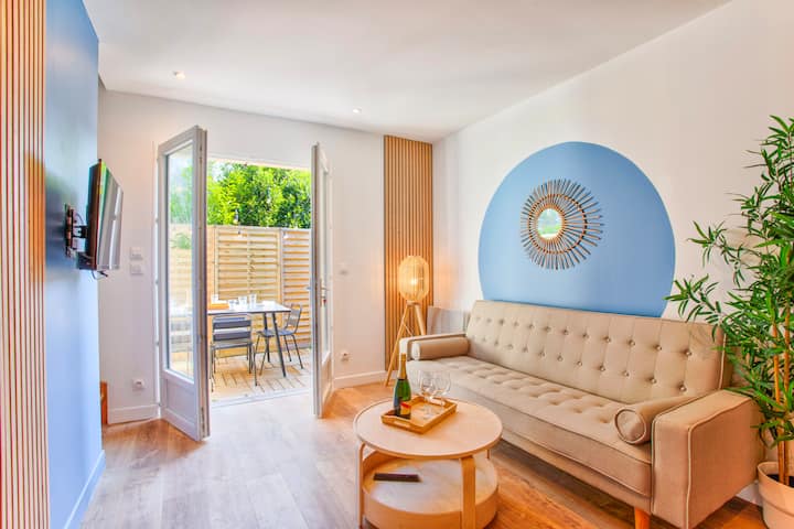 Charmante Petite Maison Mitoyenne Au Bord De Mer - Merville