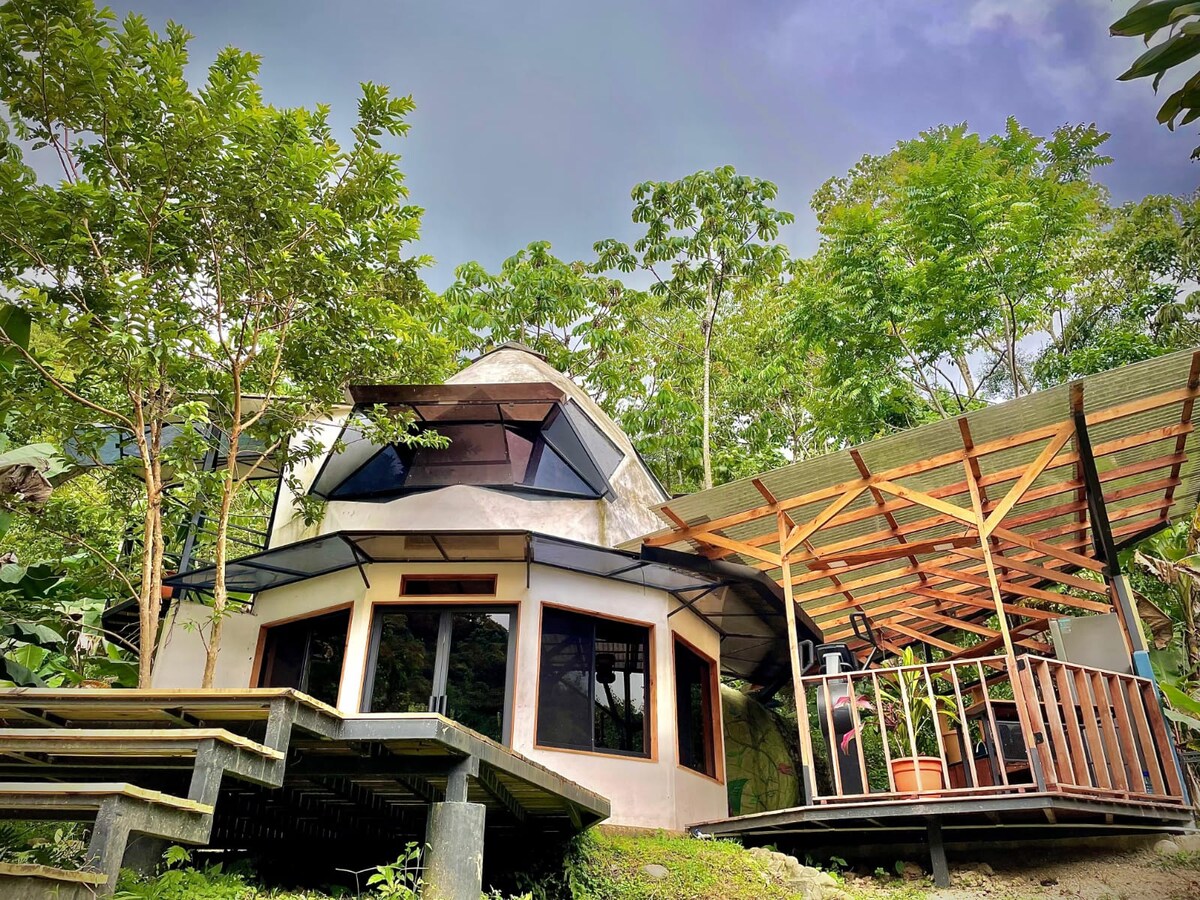 Modern Jungle Dome Reatreat Costa Rica Rainforest - Dome houses for ...