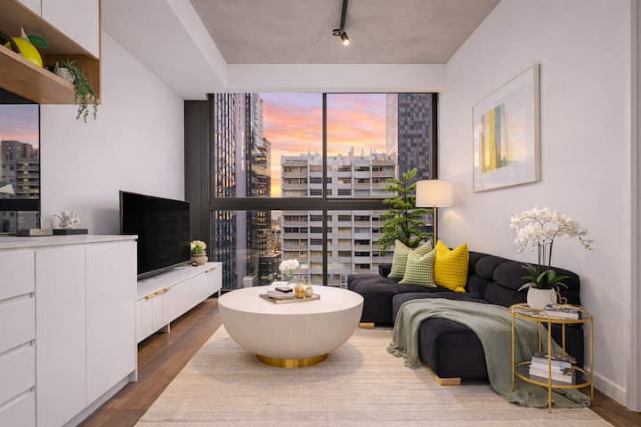 Stylish 2b Central Cbd Stay Near Melbourne Central - Melbourne
