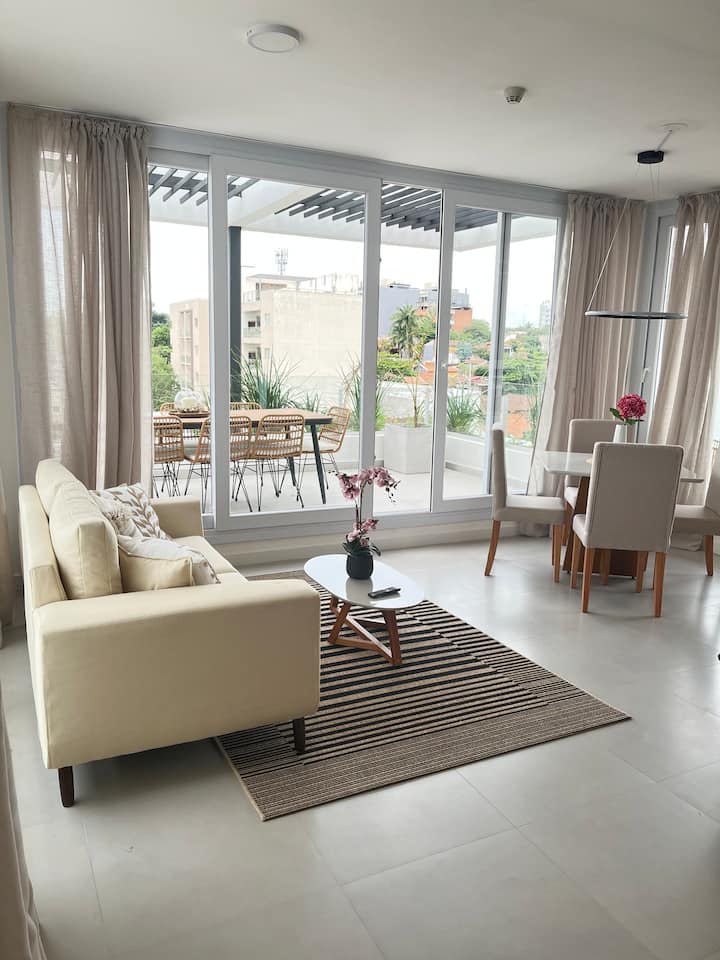 Hermoso Depto. En Barrio Jara, 4 Personas - Paraguay