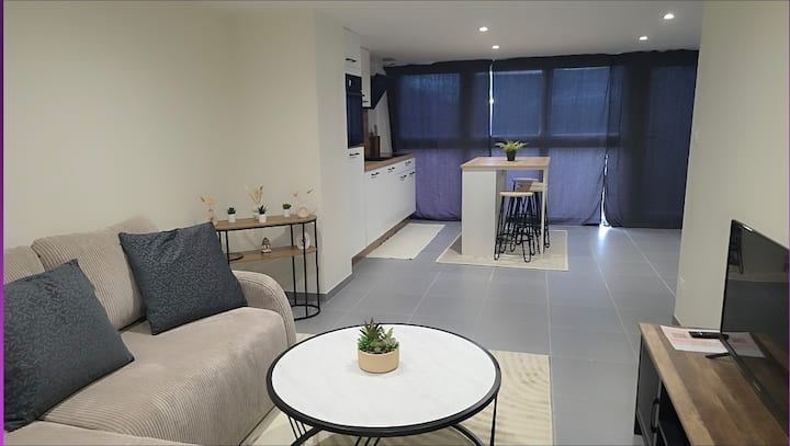 Appartement Calme, Chaleureux Près Des Commodités - Ottmarsheim