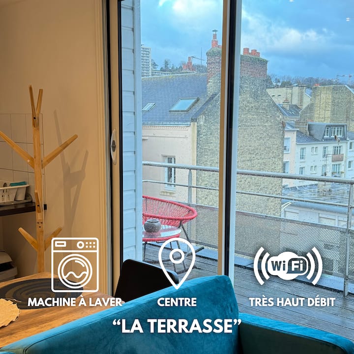 Appartement Central Avec Terrasse - Le Havre