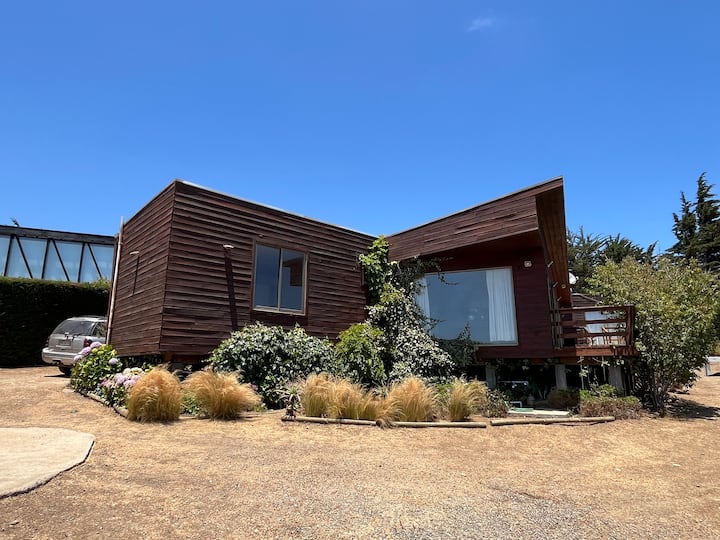 Casa Familiar Playa Hermosa, A Pasos De La Playa - Pichilemu