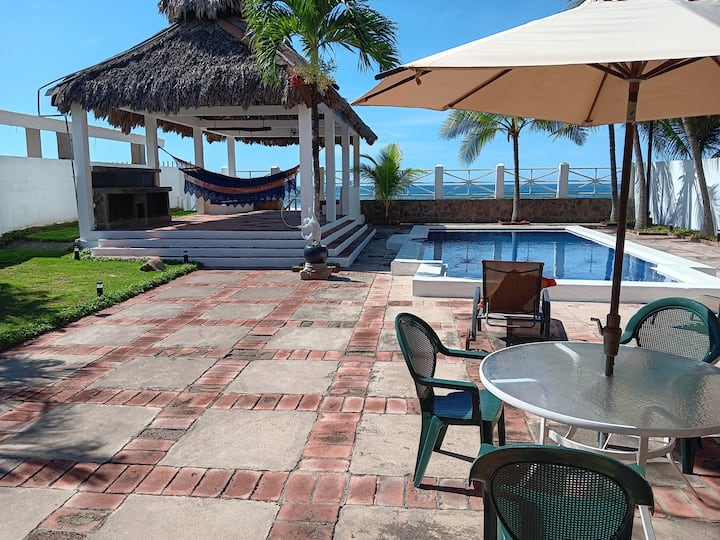 Colonial Beach Home Bed Room One. - Nicaragua