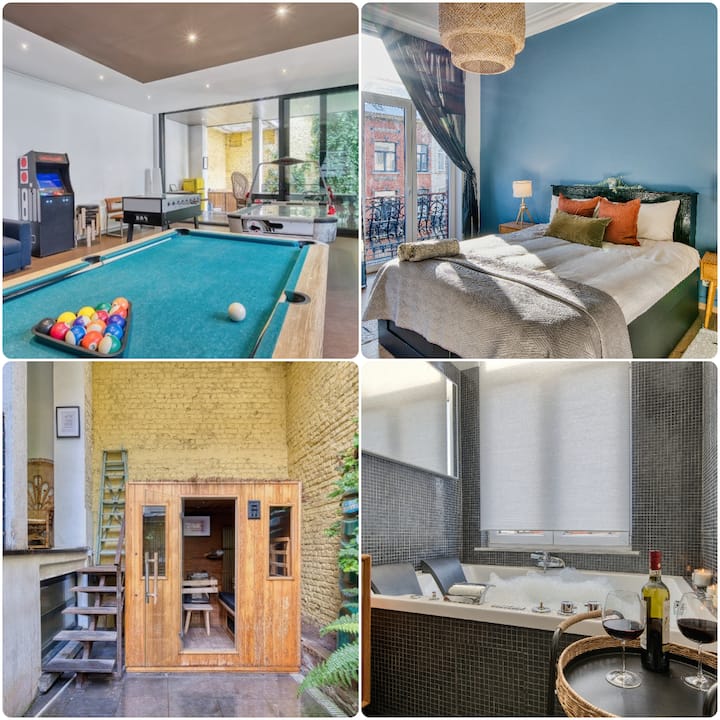 B1)romantic Duplex Loft Ideal For Couples&groups - Brussels