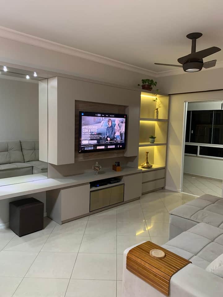 Ap Centro|200mt Mar|varandagourmet| 2q(1suí+1)|1vg - Balneário Camboriú