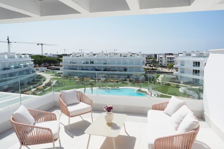 Penthouse Duplex With Big Terrace, 5 Min To Beach - Rota