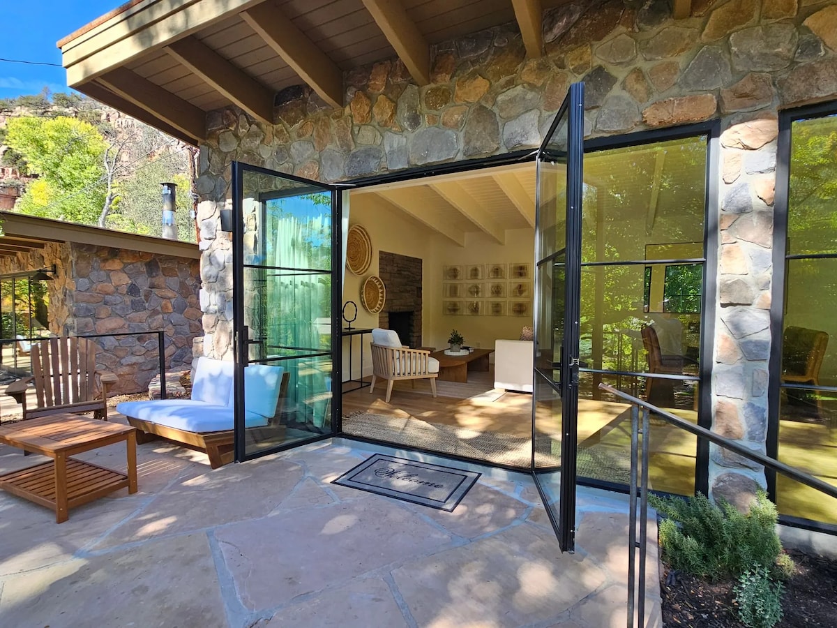 Sedona Views Creekside - Cabane John Muir - Bed and Breakfasts à louer ...