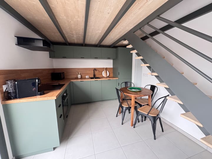 Dernier éTage, Studio Duplex Avec Grande Terrasse - Valberg