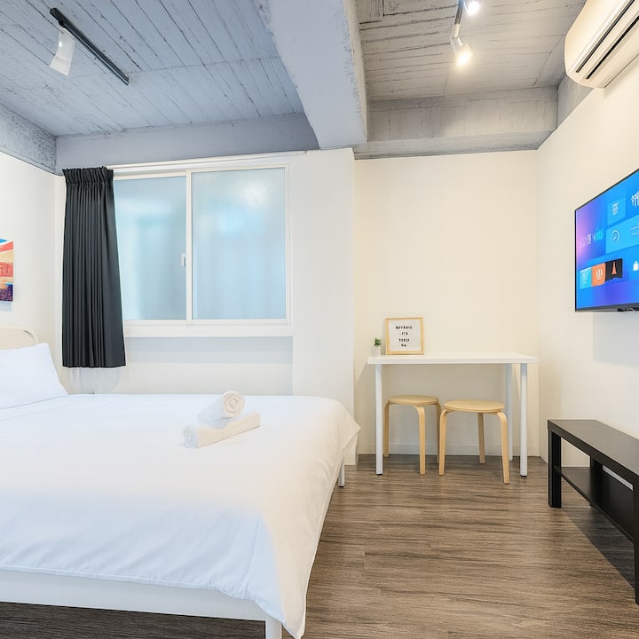 J717/西門町/夜市/台北車站/捷運西門走路8分/長住專屬優惠 - Taipei