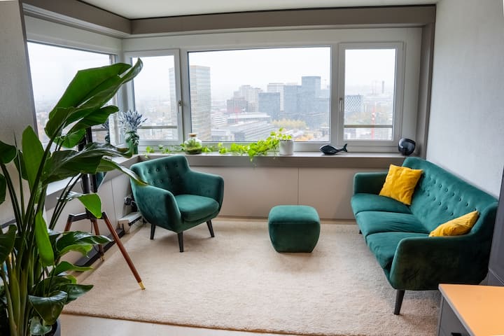 Bright Loft On The 19th Floor - Zürich