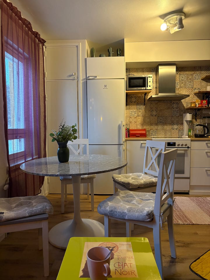 Kaksio Herttoniemessä Vanhan Herttoniemen Alueella - Helsinki