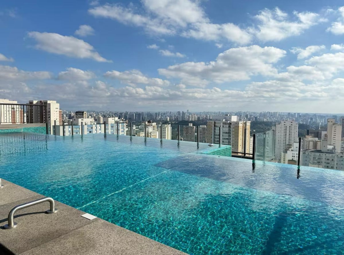Full Studio • AC • Pool • Gym - Airbnb