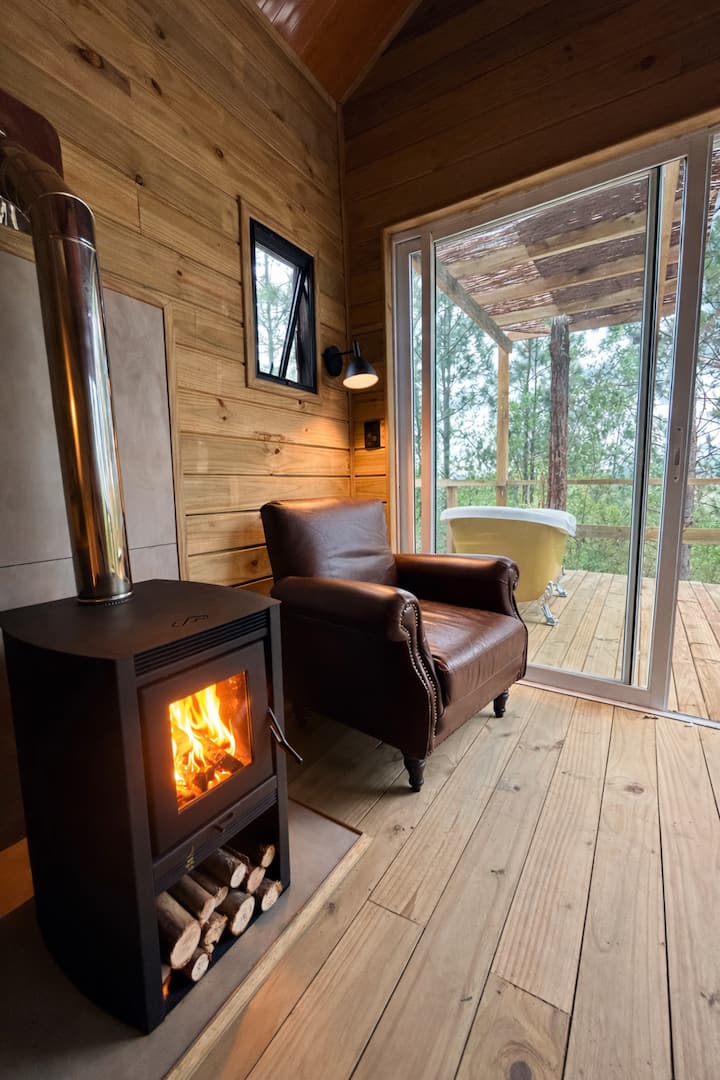 Cabana Encantada Entre Pinheiros Lareira&banheira! - Brazil