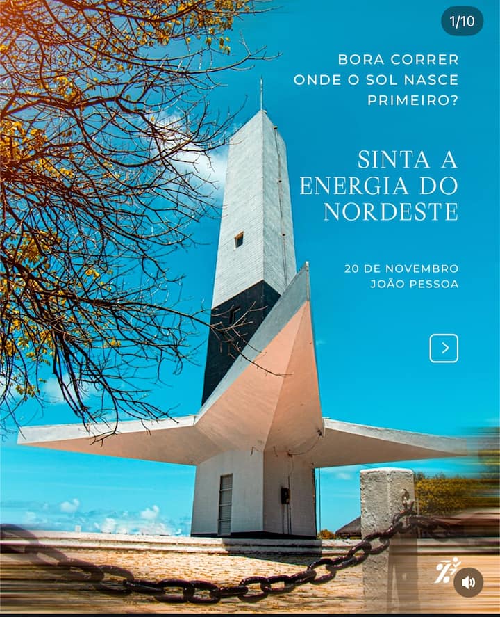 Flat Moderno
Cabo Branco – Vista Mar - 60m Praia - Brazil