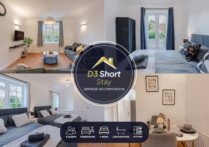 Putney 3br Home London | Sleeps 8 | Winter Deal - Kingston upon Thames