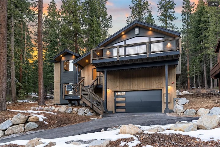 New! Modern 4bd Lux Home/near Lake & Ski Resorts - North Lake Tahoe, CA