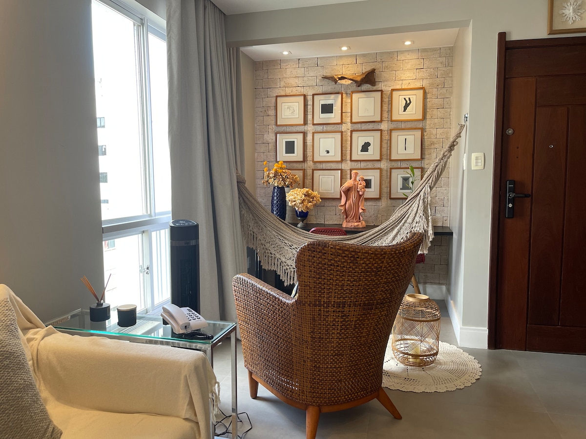 ¡Apartamento acogedor con hamaca y decoración encantadora ...