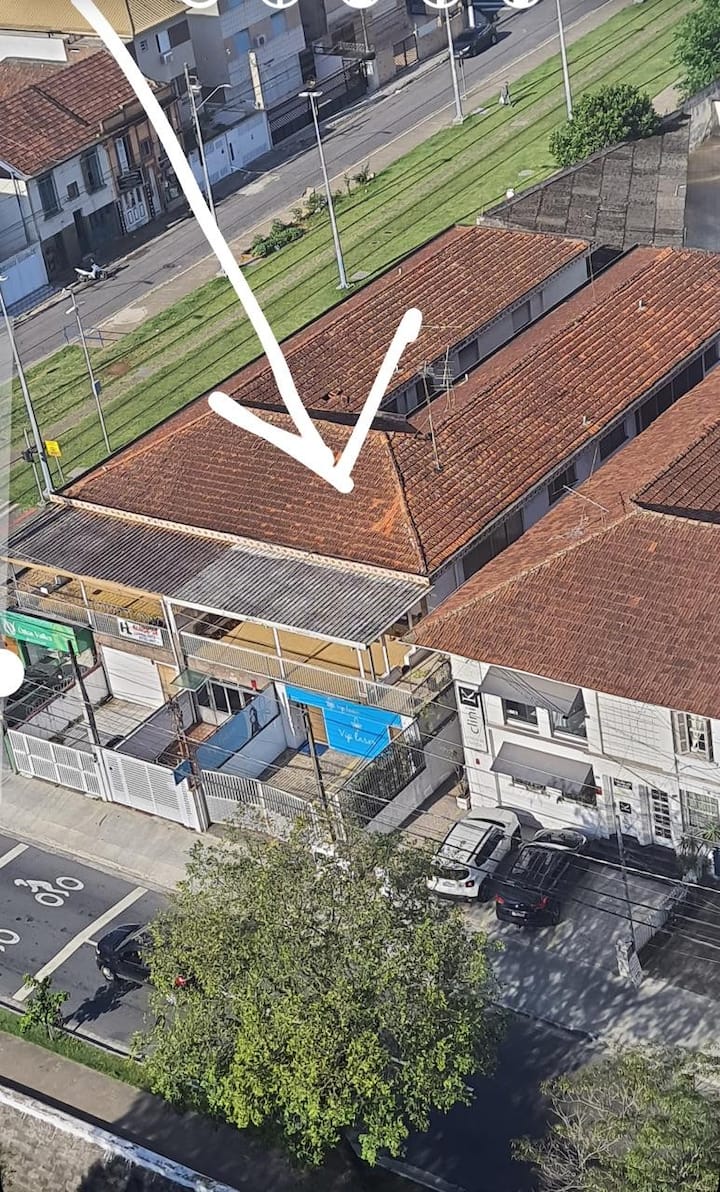 Casa Grande Com Varanda E Churrasqueira Em Santos - Santos