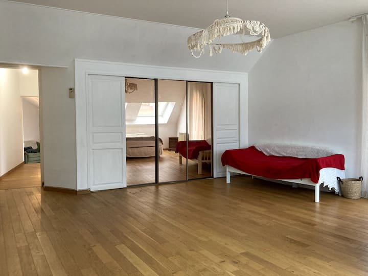 Location Chambre + Sanitaire + Bibliothèque - Triel-sur-Seine