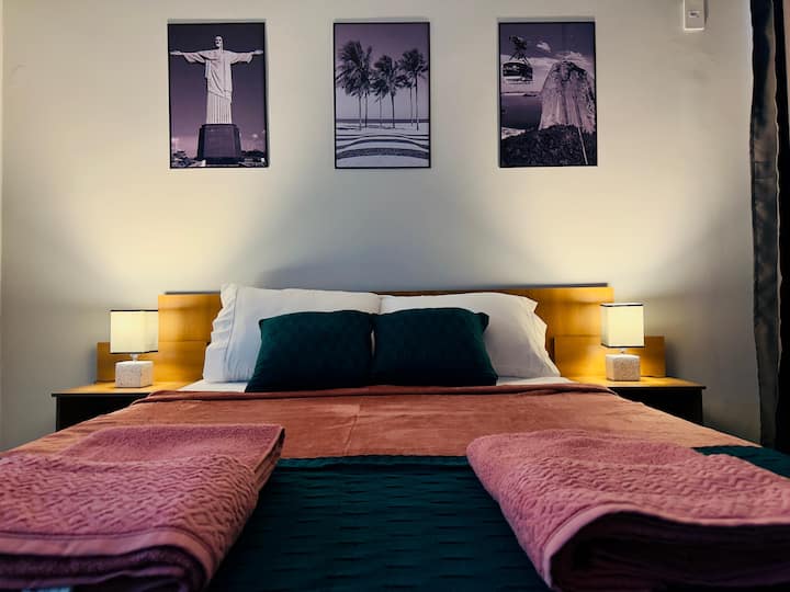 Apartamento Moderno • Praia A 7 Min • Copacabana - Rio de Janeiro