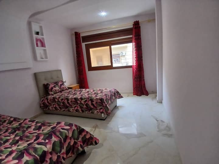 Encg_ Appartement Cosy Avec Grande Terrasse Privée - Tanger