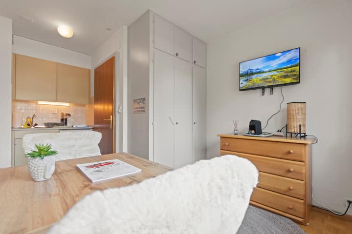 Crans-montana Centre : Studio Ski 2 Pers - Crans-Montana