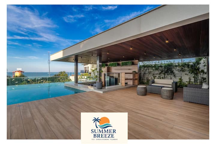 Ap Frente Mar•home Club Pé Na Areia•14km Beto - Brazil