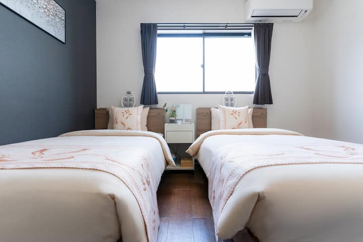 7pax|tatami House |5 Min Metro|near Namba&tennoji - Osaka