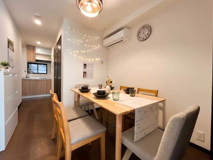 7pax|tatami House |5 Min Metro|near Namba&tennoji - Osaka