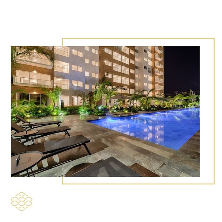 Vive El Lujo De Vía Montejo, Depto. Oceana 103 - Mérida