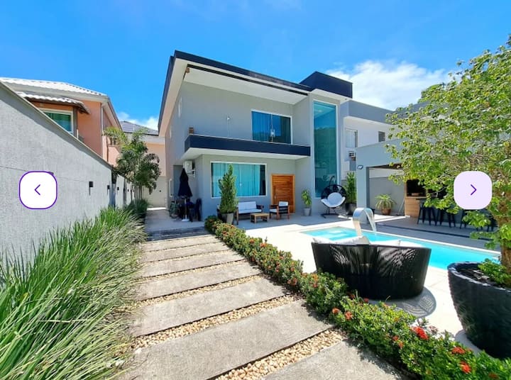 Casa Alto Padrão Próximo A Cachoeira. - Duque de Caxias