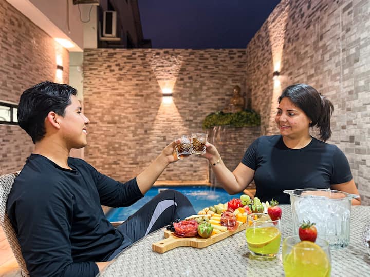 Cozy Home Wt Private Pool+3br+5beds+grill+security - Los Rios