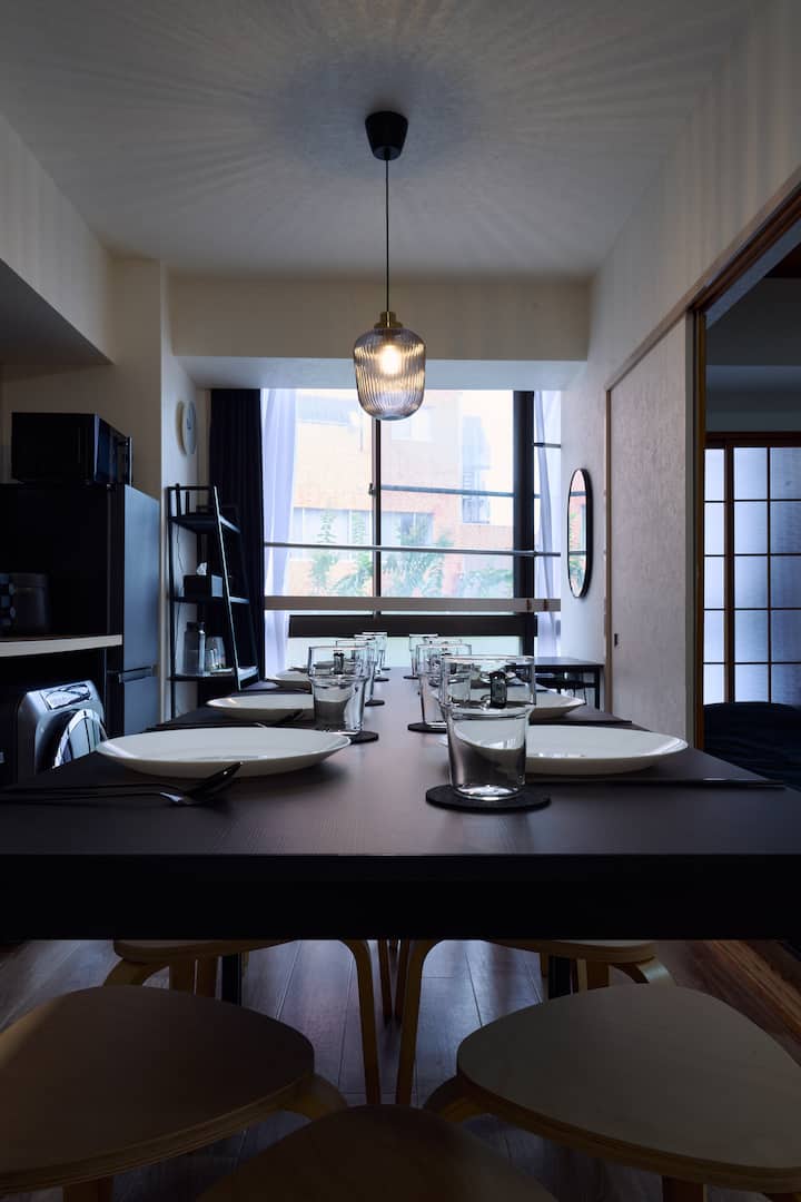 【New Open】三宮・元町・中華街・北野へアクセス抜群｜長期宿泊設備充実｜最大9名 - Kobe