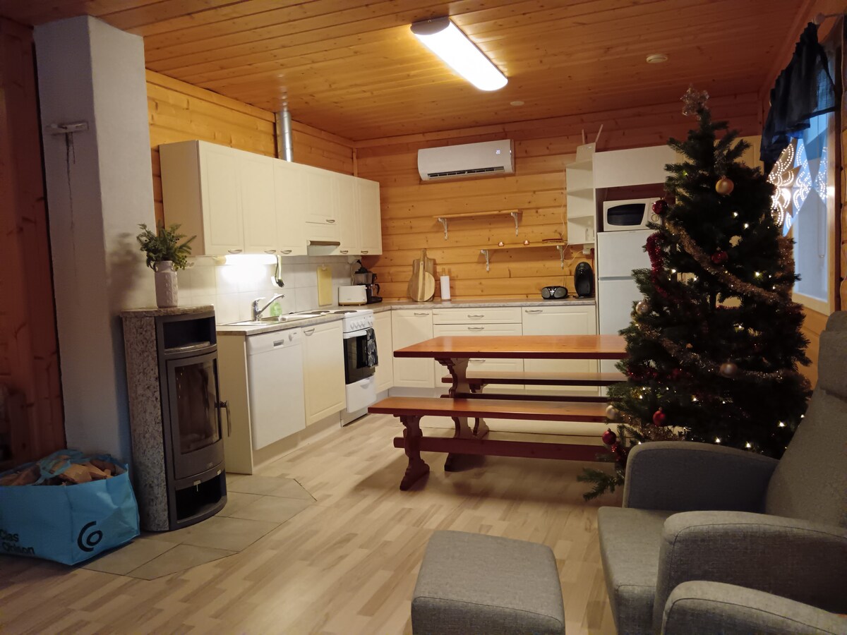 Cozy Levi Cabin with Sauna & Private Grill Hut - Cabins for Rent in ...