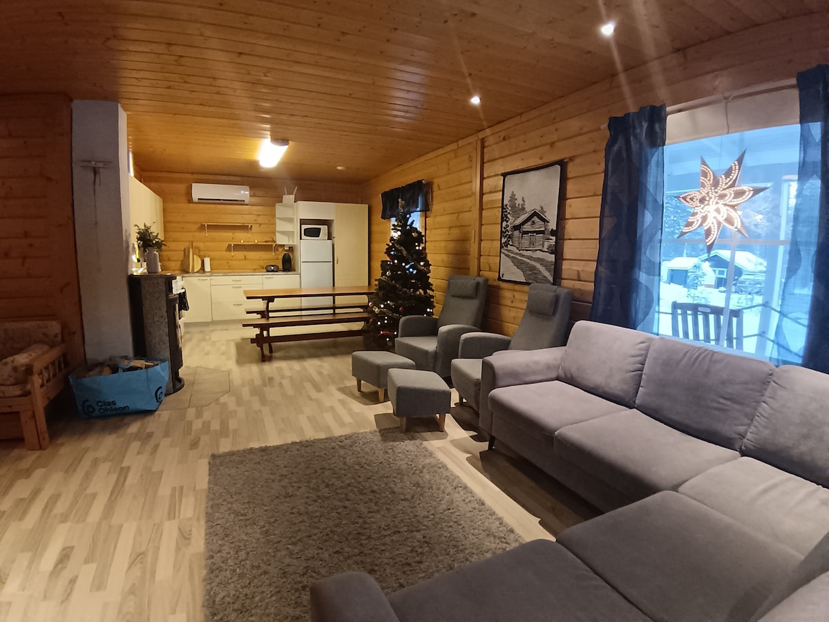 Cozy Levi Cabin with Sauna & Private Grill Hut - Cabins for Rent in ...